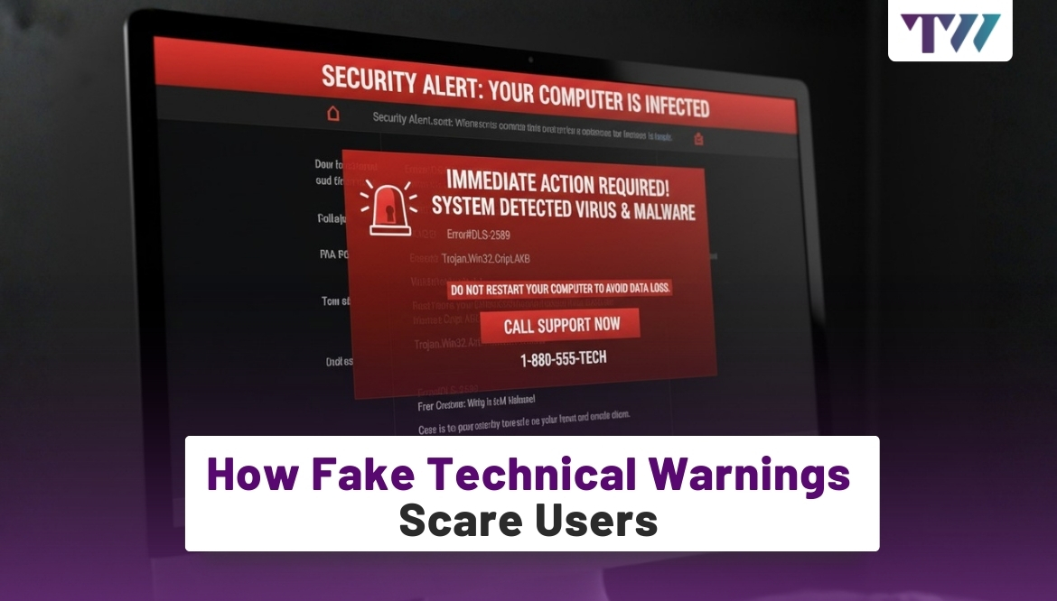 How Fake Technical Warnings Scare Users Online Safely Now